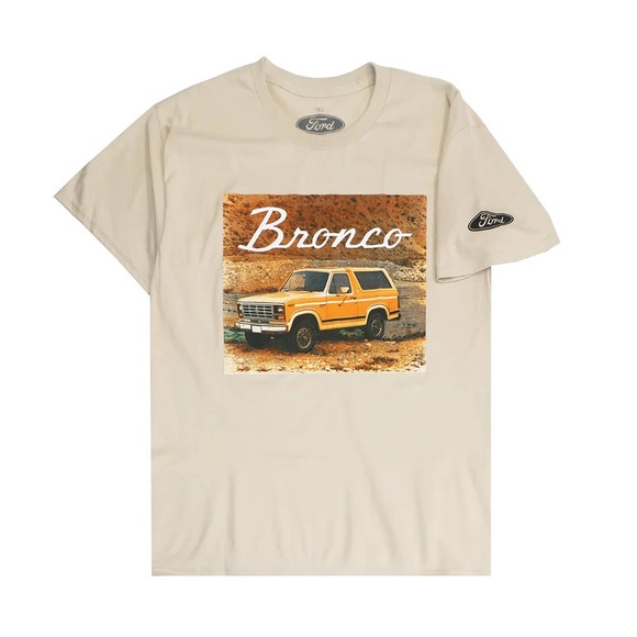 Ford | Shirts | Ford Bronco Mens Officially Licensed Retro Photo Print ...